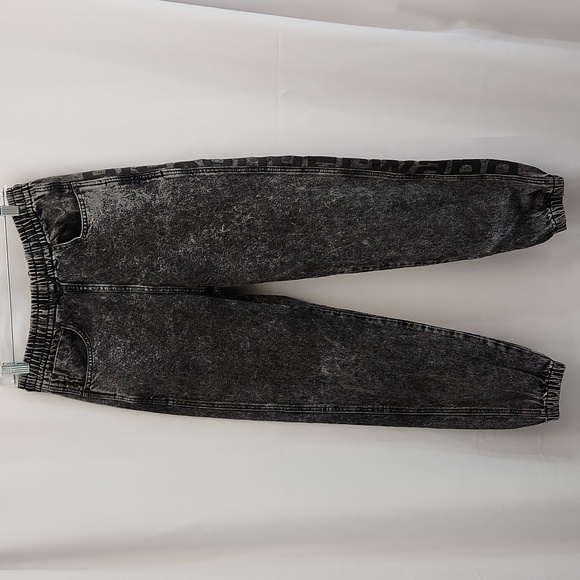 Alexander Wang | Pants & Jumpsuits | Alexander Wang Grey Aged Logo ...